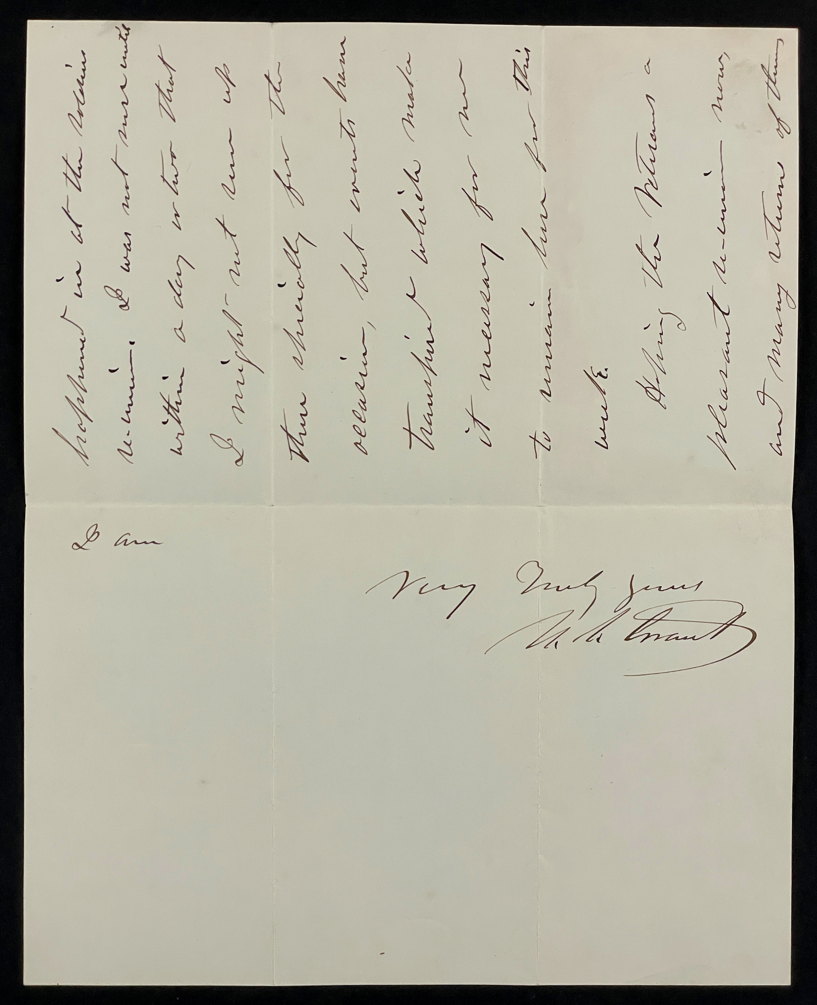 Lot Detail - President Ulysses S. Grant Signed Handwritten Letter (Beckett) Lot Detail - President Ulysses S. Grant Signed Handwritten Letter (Beckett)